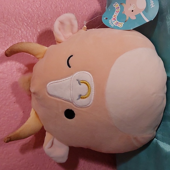 Squishmallows | Other | Squishmallow Howland The Tan Bull 75 Inches ...